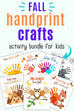 Fall Handprint Craft Printable Bundle – The Artisan Life