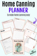 Home Canning Planner - Canning Made Simple Printable Planner – The ...