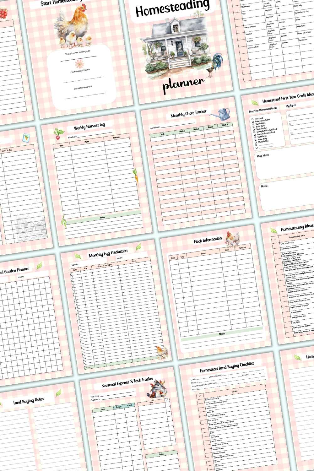 Start Homesteading Planner - Homestead Planner for Beginners – The ...