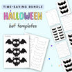 Halloween Bat Templates & Outlines – The Artisan Life