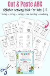 Cut & Paste ABC Alphabet Activity Book – The Artisan Life