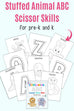 Stuffed Animal ABC Scissor Skills Activity Book – The Artisan Life