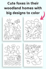 Fox Activity Book for Preschoolers & Kindergarteners – The Artisan Life
