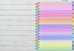 Rainbow Digital Planner - Daily, Weekly, and Monthly Digital Planner ...
