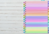 Rainbow Digital Planner - Daily, Weekly, and Monthly Digital Planner ...