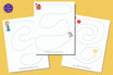 Farm Pre-Writing Practice & Tracing Worksheets for Toddlers & Preschoo ...
