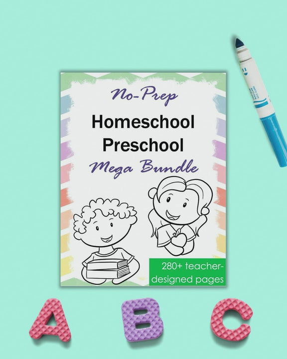 Homeschool Preschool Mega Activity Bundle – The Artisan Life