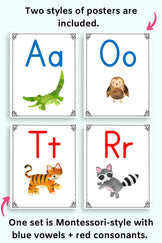 Animal Theme Alphabet Posters – The Artisan Life
