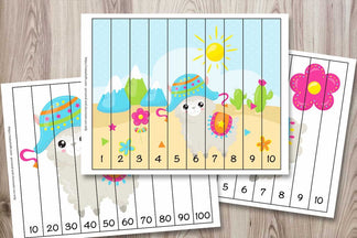 Llama Preschool Learning Pack – The Artisan Life