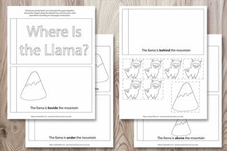 Llama Preschool Learning Pack – The Artisan Life