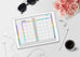 Rainbow Digital Planner - Daily, Weekly, and Monthly Digital Planner ...